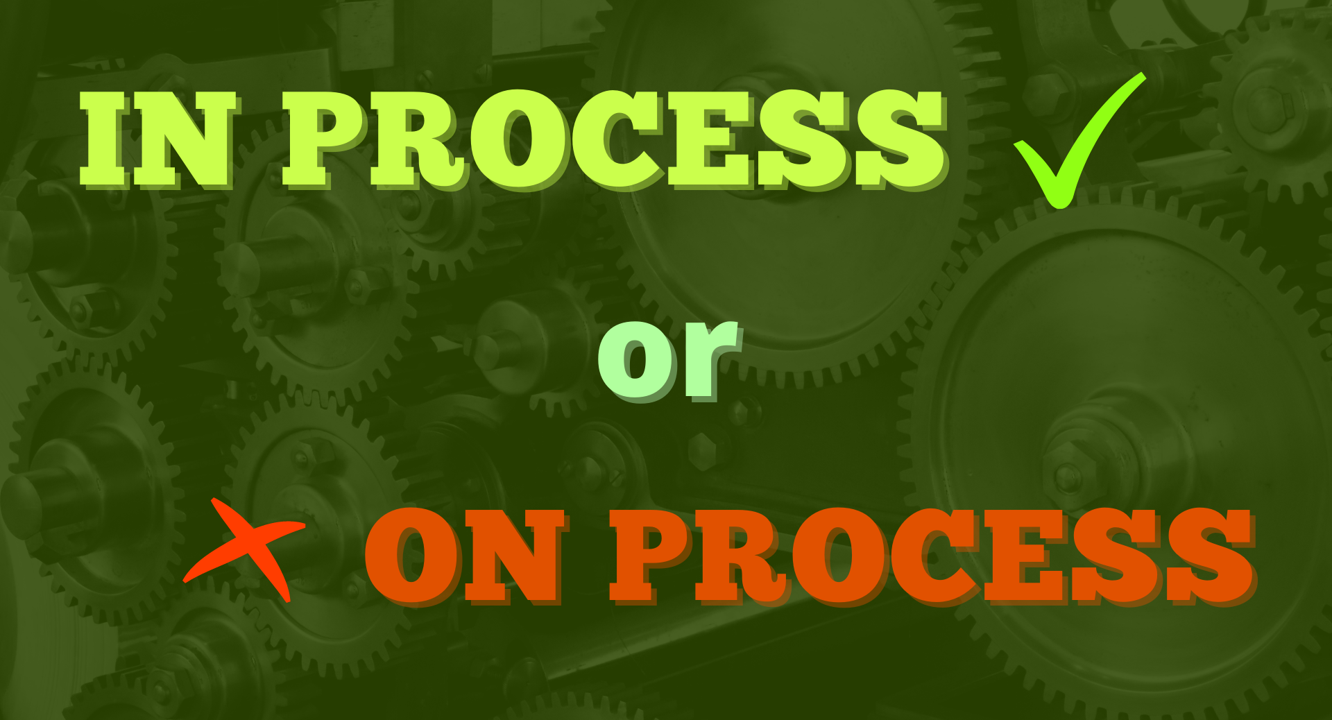 In Process and On Process