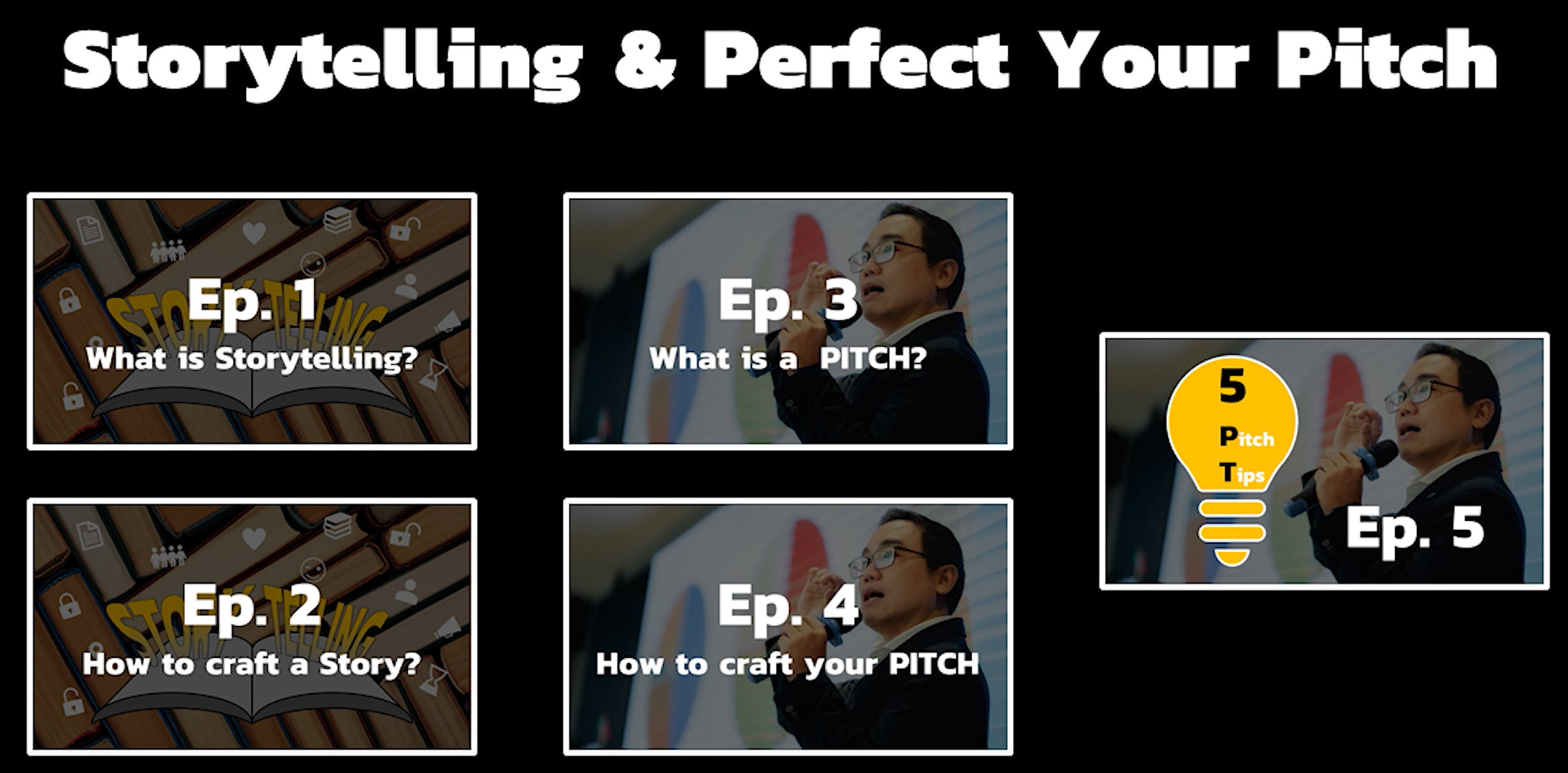 Story Telling and Perfect Your Pitch